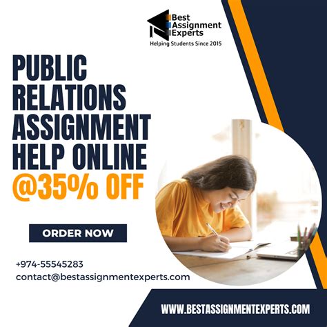 Public Relations Assignment Help Online Alicewatson Medium