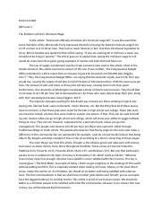 ECON DB Forum Docx ECON B DB Forum The Problem With Minimum Wage In The