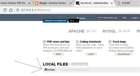 Universo Técnico AJAX com JQuery Introdução