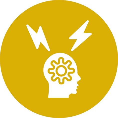 Diseño Vectorial Estilo Del Icono De Gestión Del Estrés Vector Premium