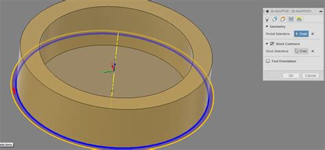 solved tool path to reduce the size of a cylinder autodesk community