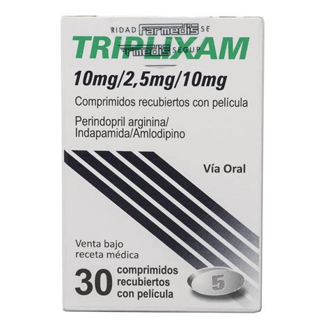 Triplixam 10 2 5 10mg X 30 Comp Farmedis S A