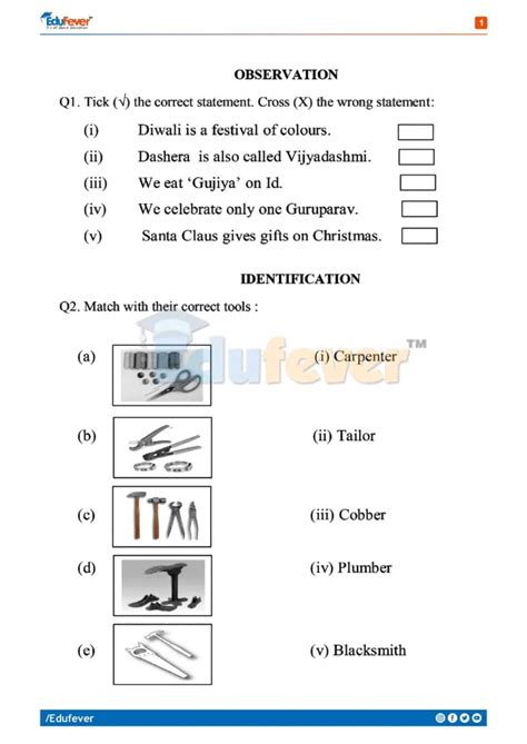 [updated] Cbse Class 2 Evs Worksheet 2024 25 Session In Pdf