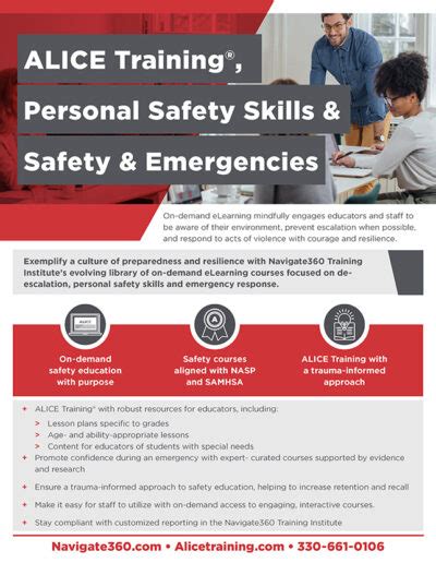 Navigate360 Alice Training Marketing Collateral Materials Ohio Creative