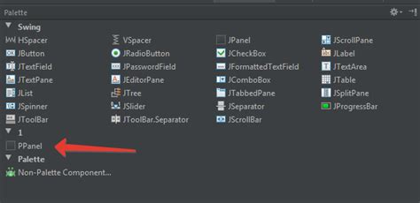 java not able to add custom class to panel in intellij gui designer stack overflow