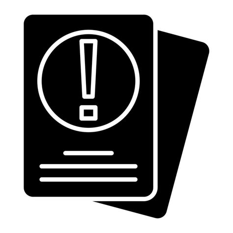 Yellow Card Glyph Icon 15376626 Vector Art At Vecteezy Yellow Card Glyph Icon 15376626 Vector Art At Vecteezy