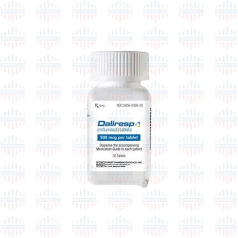 Buy Daliresp Roflumilast Online Duty Free Meds