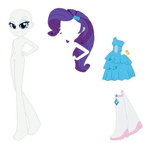Eqg Rarity Base 04 By Selenaede On Deviantart