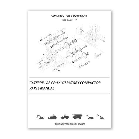 Caterpillar Cp 56 Vibratory Compactor Parts Manual
