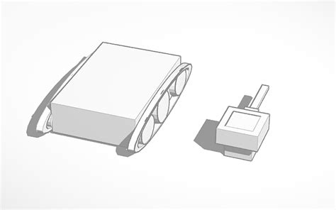 3d Design Simple Army Tank Tinkercad