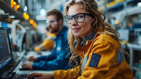 Premium Photo Computer Engineers From Diverse Backgrounds Come Together In A Factory Meeting