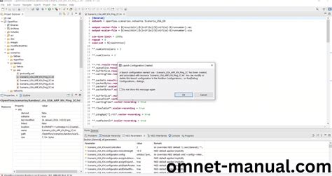 Executing The Example Openflow Framework Program Omnet Simulator