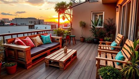10 Stunning Diy Pallet Patio Sets You Can Make On A Budget The Wood
