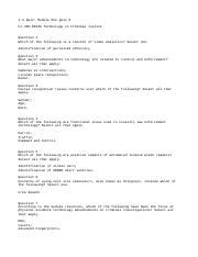 1 3 Quiz Module One Quiz6 Txt 1 3 Quiz Module One Quiz 6 CJ 305 R1936 Technology In Criminal