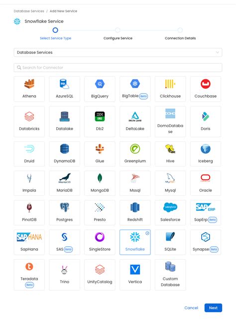 Database Service Setup