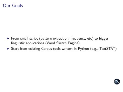Python For Linguists PPT