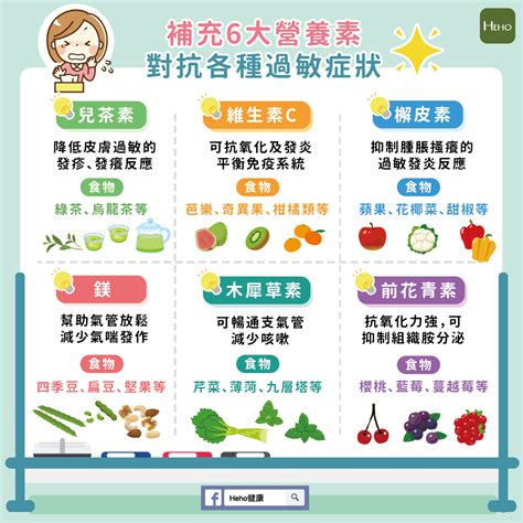 換季不過敏補充6大營養素對抗各種過敏症狀 Heho健康