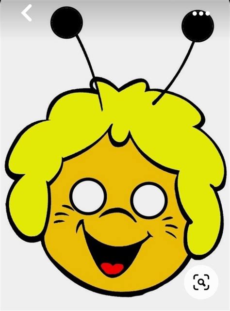 Bee Mask Template Free Printable Papercraft Templates Artofit