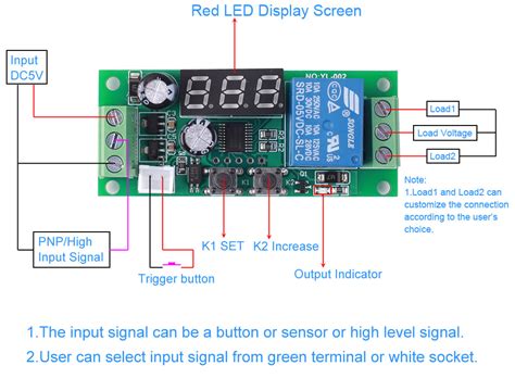 timer relay with external trigger button — pmd way