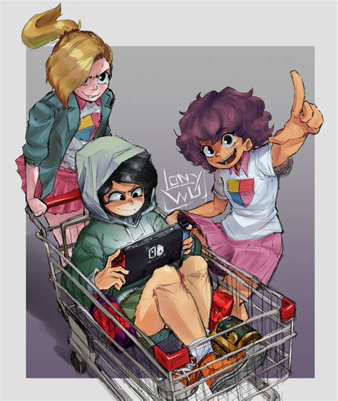 Anne Boonchuy Sasha Waybright And Marcy Wu Amphibia Drawn By