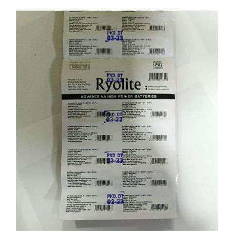 Ryolite Aa Lithium Battery Capacity 2900 Mah At ₹ 150 Packet In Pune Id 2850517996412