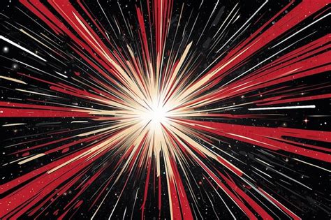 Premium Photo Red Exploding Star Textured Surface Background Vector Illustration