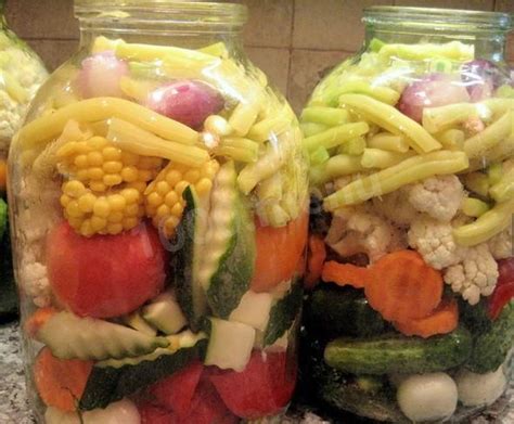 Пикули ассорти рецепт с фото - 1000.menu