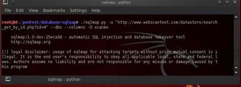 Cara Hack Database Hacking MySQL Database Online Dengan SqlMap KaiHack