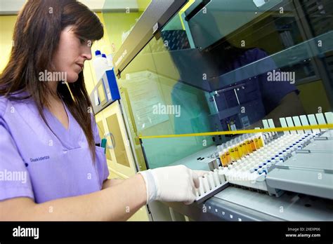 Sample Loading Tecan Automated Samples Handling Dna And Rna Biobank Extraction And Storage Of