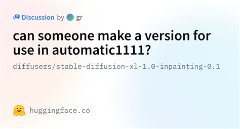 Diffusers Stable Diffusion Xl 1 0 Inpainting 0 1 Can Someone Make A Version For Use In