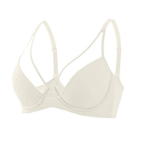 Caicj98 Women Bralette Comfortable Push Up Bra Seamless Full Coverage