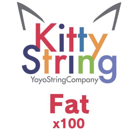 K String Classic Poly 100 Fat X100 Kitty String Yo Yo Specialty