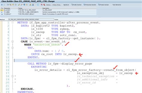 Error Page In Fpm Sapcodes