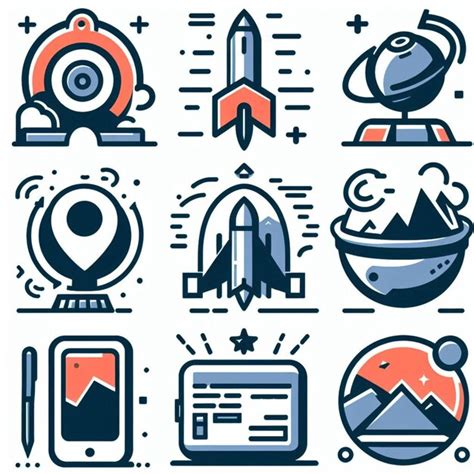 Premium Photo Simple Graphic Elements