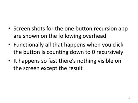 Android 7 Assignment 2 Part 1 One Button Recursion And Debugging