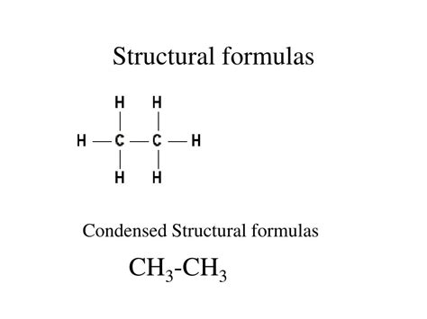 Chloromethane Condensed Structural Formula