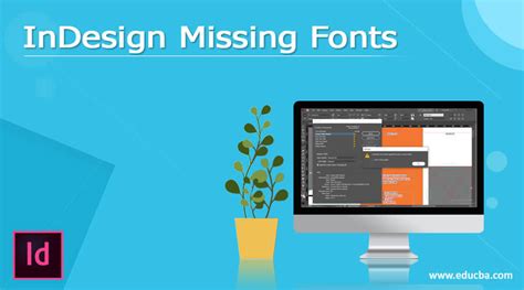 InDesign Missing Fonts How To Find InDesign Missing Fonts