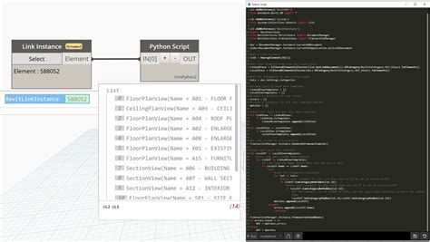 Match Linked Revit Model View Template Category Visibility Share Dynamo