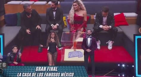 Final De La Casa De Los Famosos México Vía Canal De Las Estrellas