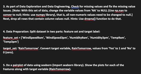 Solved As Part Of Data Exploration And Data Engineering Chegg
