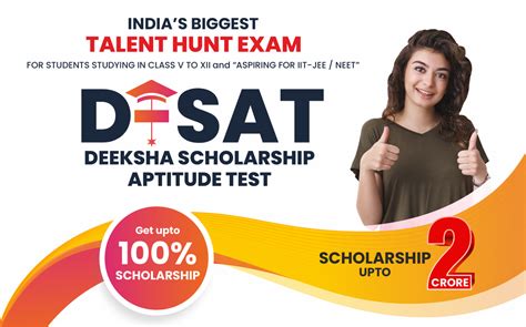 Dsat Deeksha Scholarship Aptitude Test Deeksha Classes