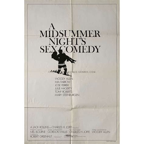 A Midsummers Night Edy Movie Poster 27x41 In 1982 Usa