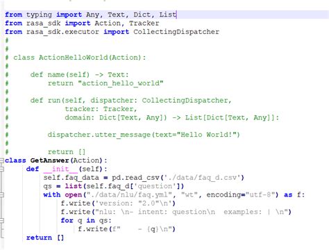 How To Make Rasa Chatbot Fetching Csv File Feedback On Rasa Open