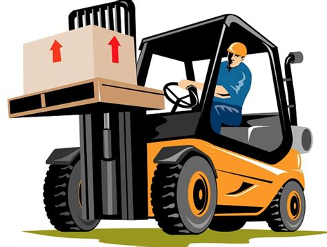 Forklift Accident Clip Art