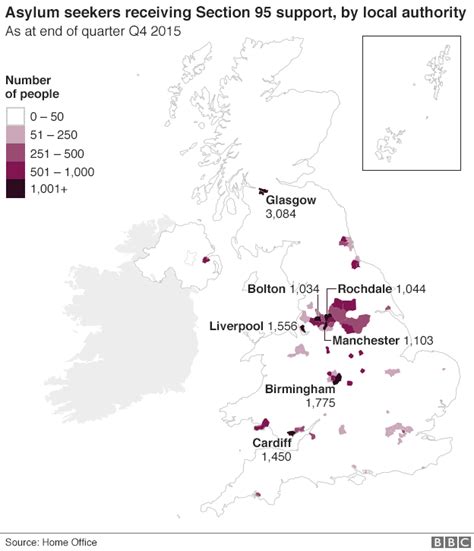 Impending Shortage Of Asylum Seeker Homes In The Uk Bbc News