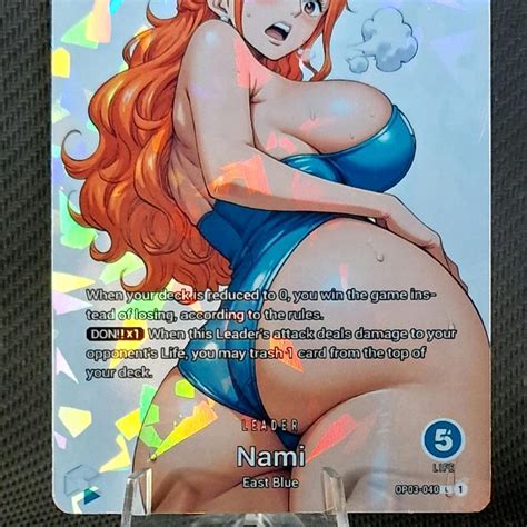 Nami One Piece Fanart Sus Etsy Canada