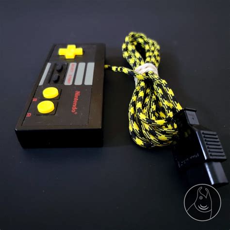 High Voltage Custom NES Controller Paracord New Buttons New Shell Etsy
