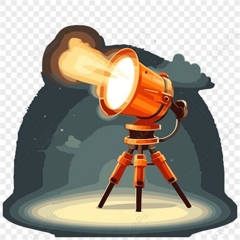 스포트라이트 벡터클립 아트상표만화 Png 일러스트 무료 다운로드 Lovepik