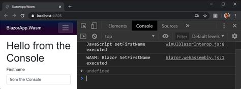 Hosting A Blazor App In Winui With Webview And Call A Blazor Component Method From Winui