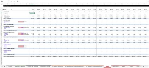 Operating Model Template Excel